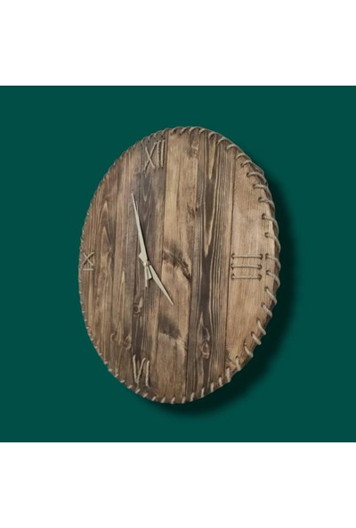 Ahşap Dekoratif Duvar Saati