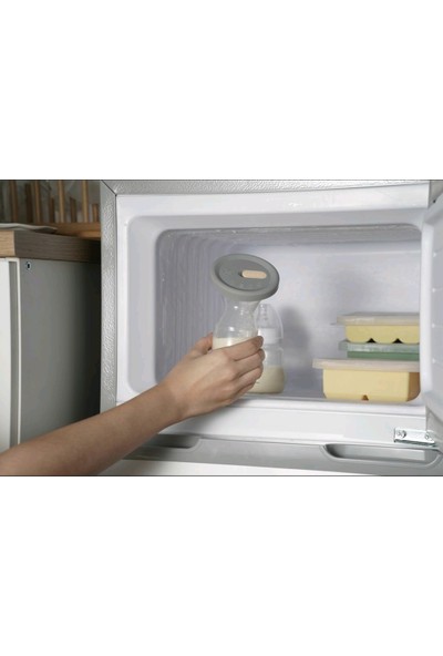 Haakaa Gen2 Süt Pompası ve Süt Toplayıcı-Gri Kapaklı Haakaa Gen2 Süt Pompası ve Süt Toplayıcı-Gri Kapaklı