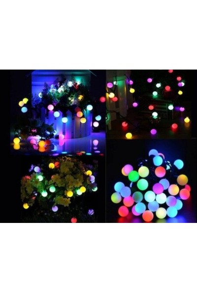 Skygo 5 Metre 28 LED Pilli Rgb (Karışık Renkli) Mini Top LED Skygo 5 Metre 28 LED Pilli Rgb (Karışık Renkli) Mini Top LED