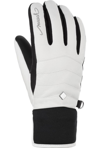Reusch Kadın Erkek Kayak Eldiveni Siyah/beyaz
