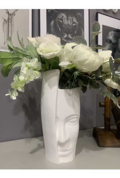 Isem Tek Yüz Vazo Nordic