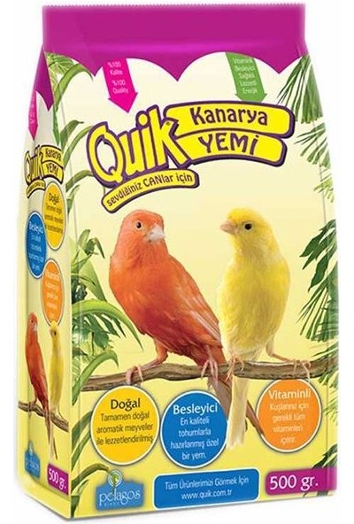 Quik Kanarya Yemi 500 gr