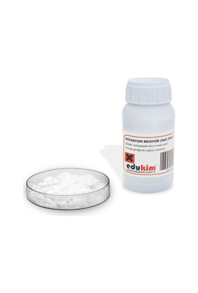 Edulab Potasyum Bromür Saf 200 gr Amb. Edulab Potasyum Bromür Saf 200 gr Amb.