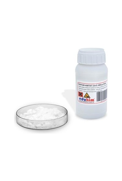 Edulab Sodyum Asetat Saf 200 gr Amb