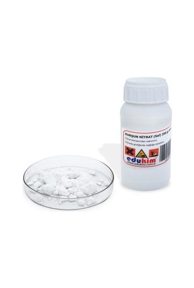 Edulab Kurşun Nitrat Saf 250 gr Amb. Edulab Kurşun Nitrat Saf 250 gr Amb.