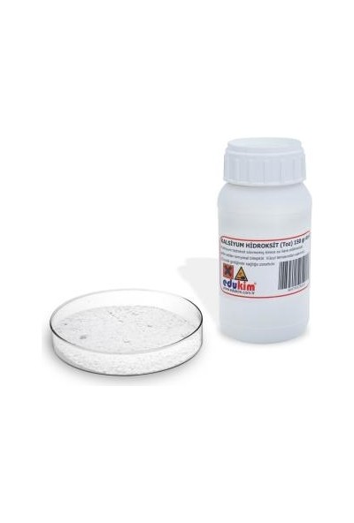 Edulab Kalsiyum Hidroksit Toz 150 gr Amb