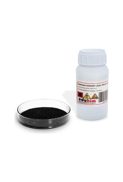 Edulab Mangan Dioksit Saf Amb 250 gr Edulab Mangan Dioksit Saf Amb 250 gr