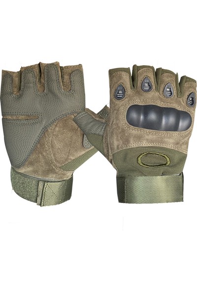 E Life Tasarım 1108 Mechanix Tactical Eldiven Haki L