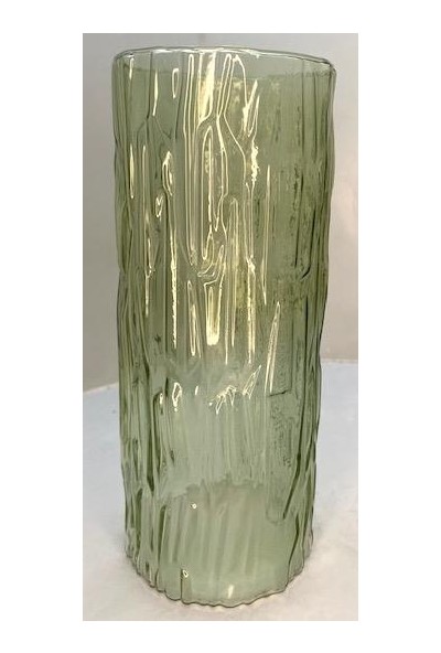 Missi Yeşil Cam Kabuk Vazo