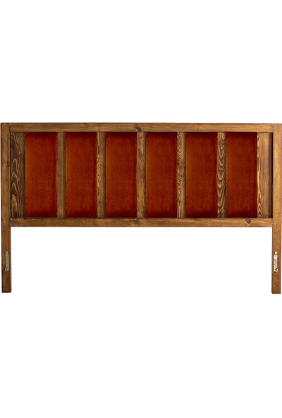 Renazzo Mobilya Orion Ceviz Renk Masi̇f Çam Kolay Kurulum Kiremit Puflu Karyola Başlığı Renazzo Mobilya Orion Ceviz Renk Masi̇f Çam Kolay Kurulum Kiremit Puflu Karyola Başlığı