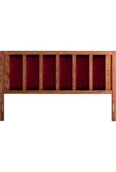 Renazzo Mobilya Orion Fındık Renk Masi̇f Çam Kolay Kurulum Bordo Puflu Karyola Başlığı Renazzo Mobilya Orion Fındık Renk Masi̇f Çam Kolay Kurulum Bordo Puflu Karyola Başlığı
