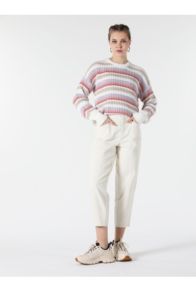 Colin's Çok Renkli Kadın Kazak