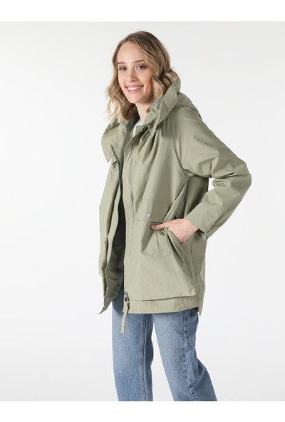 Colin's Yeşil Kadın Mont