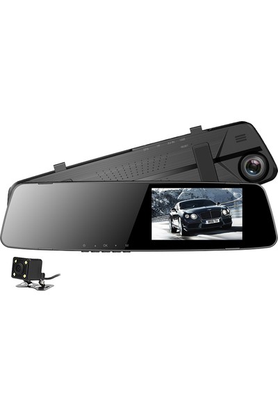 Spysoft Ince Tasarım Full Hd 1080P Kameralı Dikiz Aynası 4 Ledli Geri Görüş Kameralı Tam Set Spysoft Ince Tasarım Full Hd 1080P Kameralı Dikiz Aynası 4 Ledli Geri Görüş Kameralı Tam Set