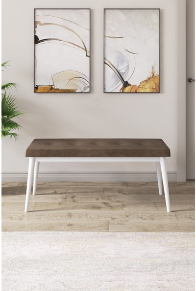 Canisa Concept Arwen Serisi Bench, Gürgen Tam Isleket, 1.sınıf Babyface Kumaş , Beyaz Ayak Canisa Concept Arwen Serisi Bench, Gürgen Tam Isleket, 1.sınıf Babyface Kumaş , Beyaz Ayak