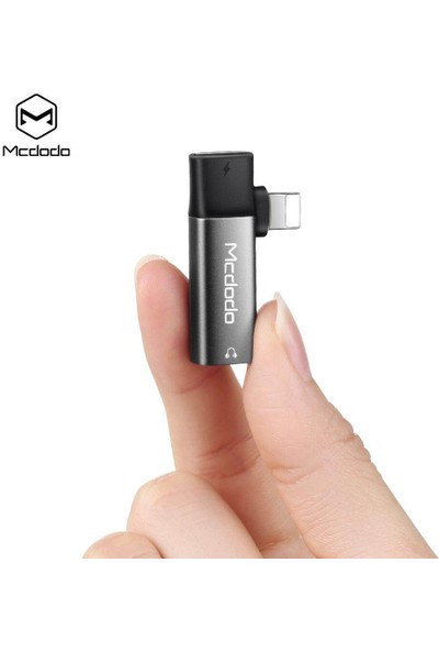 Mcdodo Ca-6210 Lightning To Dc3.5Mm Jack Audıo Adaptör - Siyah