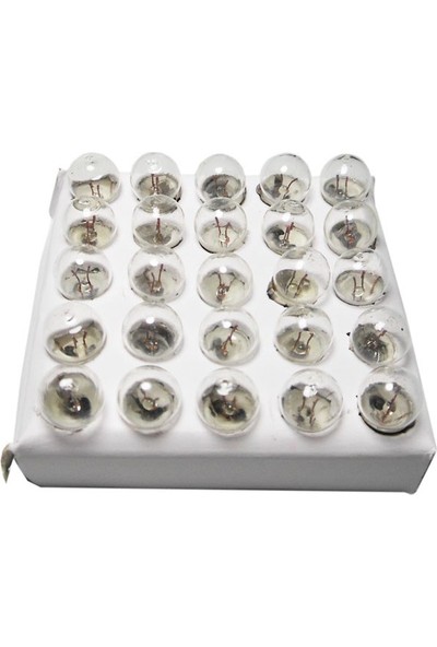 Okul Store Deney Ampulü 2.5 Volt 0,3 Amper 25'li Okul Store Deney Ampulü 2.5 Volt 0,3 Amper 25'li