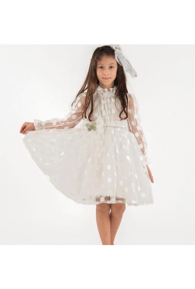 Karavul Puantiyeli Elbise