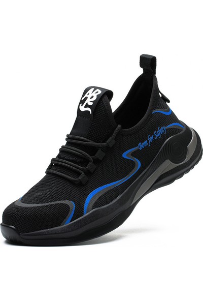 Lrsmile Mavi Iş Güvenliği Ayakkabısı (Yurt Dışından)