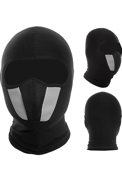 Wosawe Rüzgar Geçirmez Toz Geçirmez Bisiklet Için Tam Yüz Maskesi (Yurt Dışından)