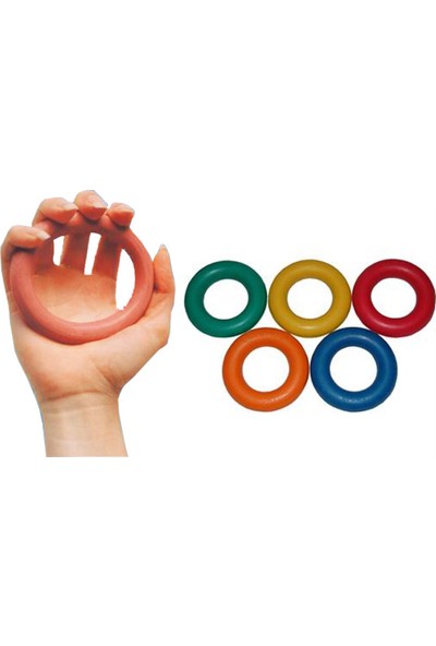 Avessa Kauçuk Sık Sık El Parmak Egzersiz Aleti Yeşil