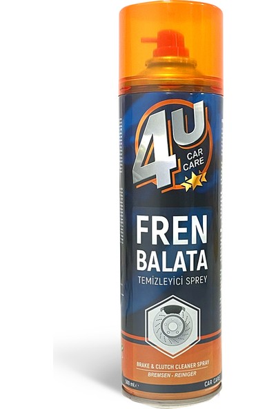 4U Fren Balata Temizleme Spreyi 500 ml