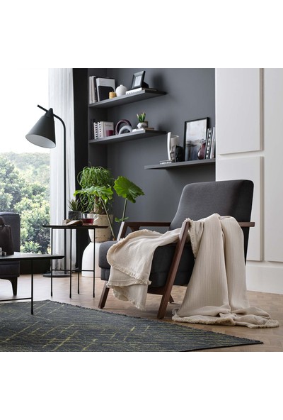 Yataş Bedding Evarıs Püsküllü Koltuk Şalı (140X220 Cm)