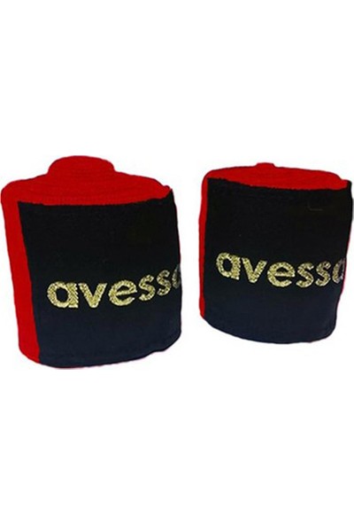 Avessa Boks Bandajı 3,5 Metre Kırmızı