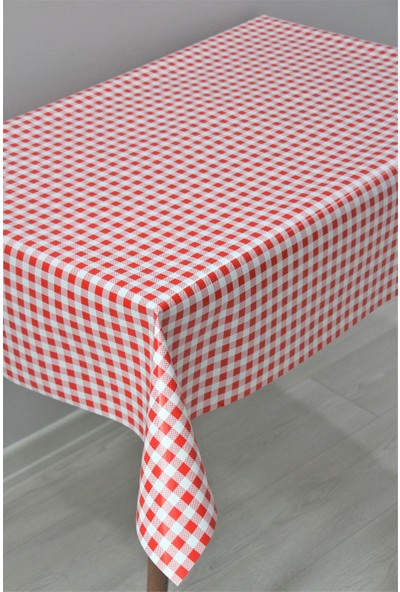 Dede Ev Tekstil Elyaf Astarlı Silinebilir Muşamba Masa Örtüsü 152-A1
