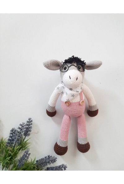 Tekin Hobi Evi Amigurumi Eşek 30 cm