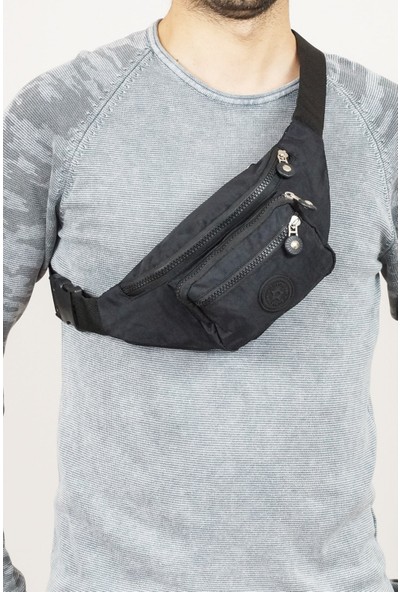 İmaks Krinkıl Suya Dayanıklı Çapraz Askılı Kadın Erkek Bel ve Omuz Çantası 600