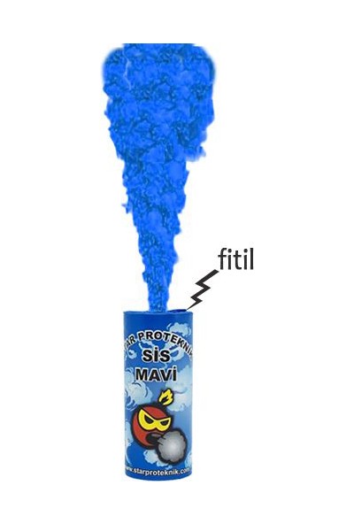 Arizzonna Mavi Renk Sis Bombası Mavi Duman 1 Adet Arizzonna Mavi Renk Sis Bombası Mavi Duman 1 Adet