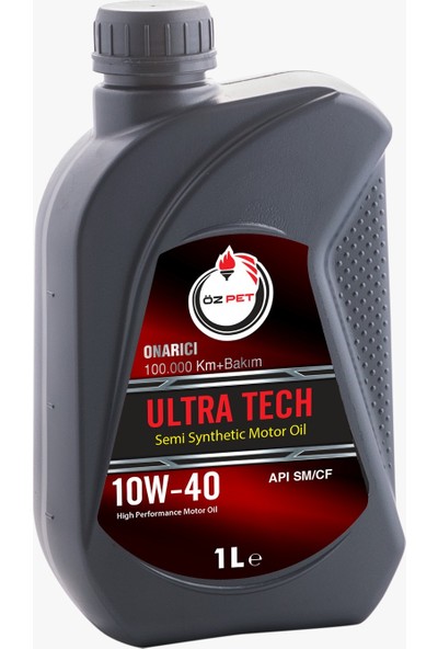 Öz Pet 10W-40 Onarıcı 100,000 Km Bakım Motor Yağı 1 Litre (Üretim Yılı :2021)