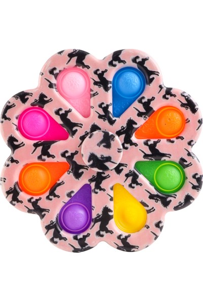 Pop It 8 Parmak Stres Çarkı Pop It 8 Parmak Stres Çarkı