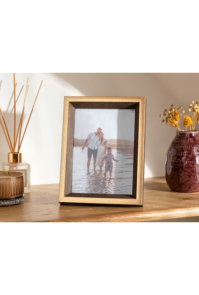 English Home Glamour Çerçeve 13X18 cm Kahve – Gold English Home Glamour Çerçeve 13X18 cm Kahve – Gold