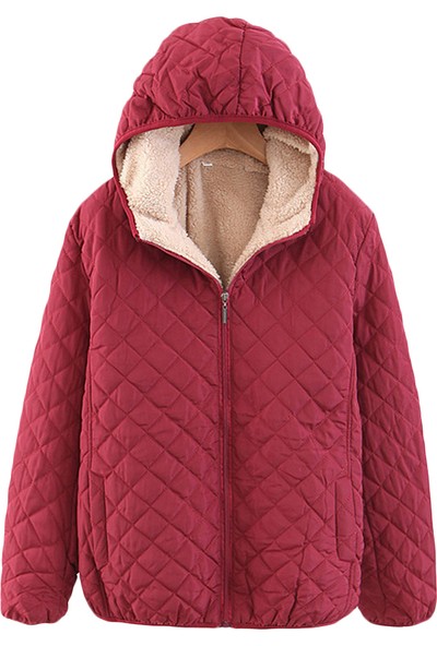 Vandor Girls Vandorgirls Kadın Polar Astarlı Kaban Ceket Kapşonlu Dış Giyim (Yurt Dışından) Vandor Girls Vandorgirls Kadın Polar Astarlı Kaban Ceket Kapşonlu Dış Giyim (Yurt Dışından)