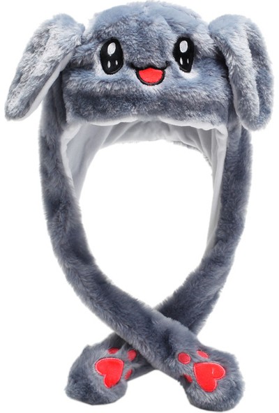Easytoy Kadın Karikatür Tavşan Kulakları Şapkası Bere (Yurt Dışından)