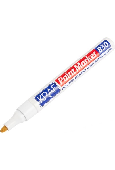 Kraf Paınt Markör 830 Beyaz