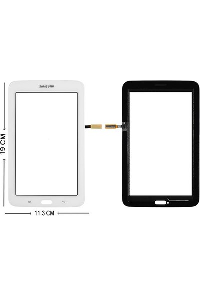 Efiks Samsung Galaxy Tab 3 SM-T110 Beyaz Dokunmatik
