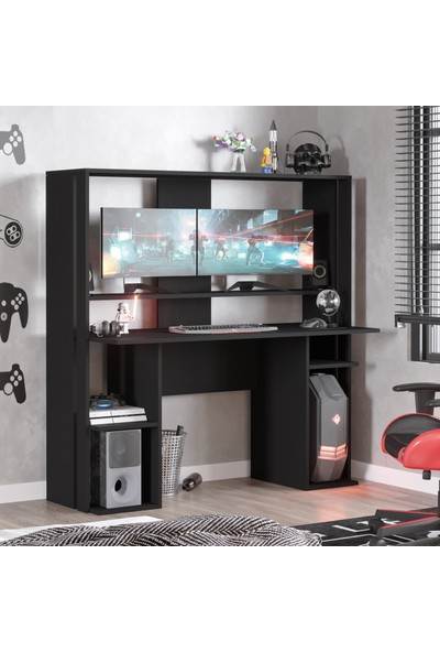 Robin Home Dragon Oyuncu Masası Gamer Masa Gaming Bilgisayar Masası Siyah Robin Home Dragon Oyuncu Masası Gamer Masa Gaming Bilgisayar Masası Siyah
