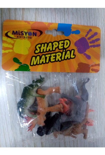 Misyon Misyon Hayvan Figürü 6 Adet 3-5cm