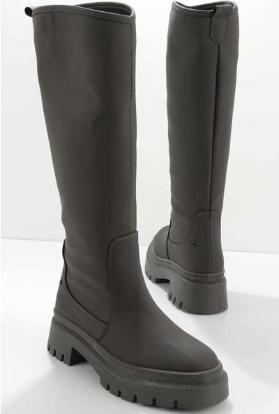 Bambi Haki Kadın Çizme K035380359