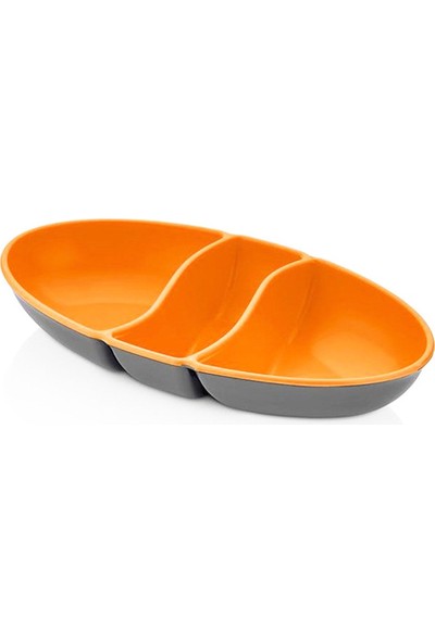 Qlux Rocco Çift Renkli Çerezlik Turuncu