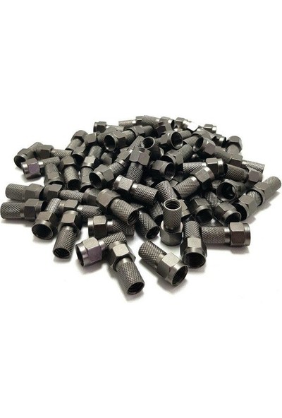 Rewel Ürün 10 Adet Siyah Contalı Su Gerçirmez F Konnektör 180080 Rewel Ürün 10 Adet Siyah Contalı Su Gerçirmez F Konnektör 180080