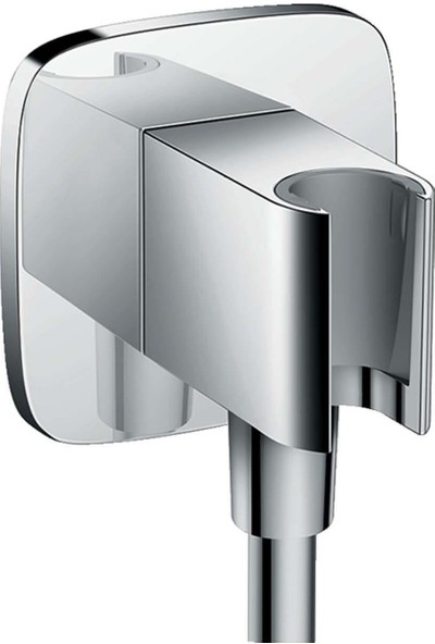Hansgrohe Fixfit Duş Askılı Çıkış Dirseği E Krom 26485000 Hansgrohe Fixfit Duş Askılı Çıkış Dirseği E Krom 26485000
