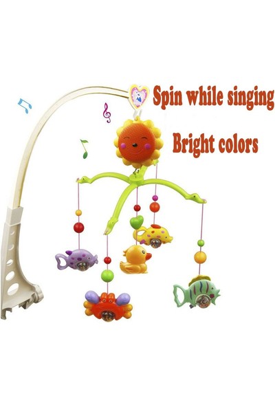 Ginson Bebek Yatağı Için Peluş Çıngırak - Çok Renkli (Yurt Dışından) Ginson Bebek Yatağı Için Peluş Çıngırak - Çok Renkli (Yurt Dışından)