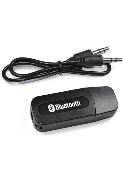 Tme Bluetooth USB Aux Kit Bluetooth Alıcı Müzik Dinleme - Siyah Tme Bluetooth USB Aux Kit Bluetooth Alıcı Müzik Dinleme - Siyah