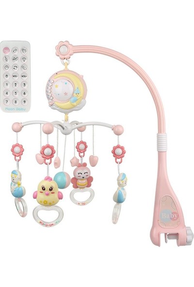 Ginson Bebek Yatağı Için Peluş Çıngırak - Çok Renkli (Yurt Dışından)