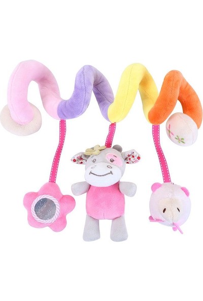 Ginson Bebek Arabası Için Peluş Çıngırak - Çok Renkli (Yurt Dışından)