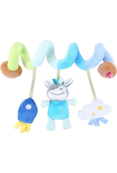 Ginson Bebek Arabası Için Peluş Çıngırak - Çok Renkli (Yurt Dışından)